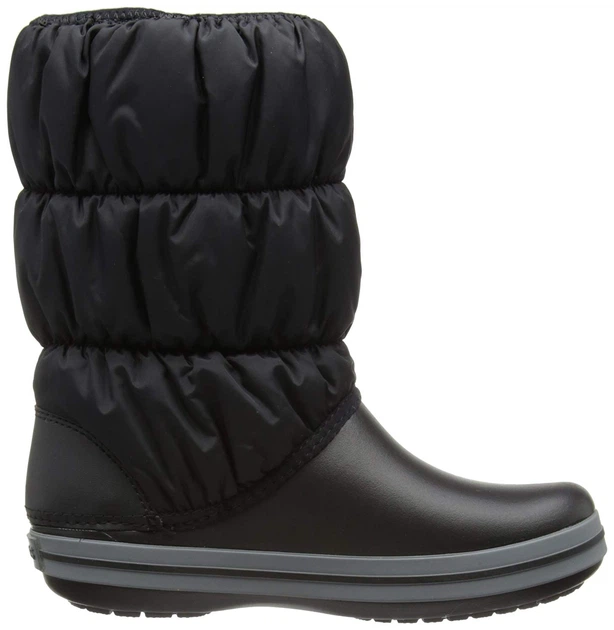 Зимние дутики Crocs Winter Puff Boot W9/39/25.5см 14614 Black/Charcoal ...