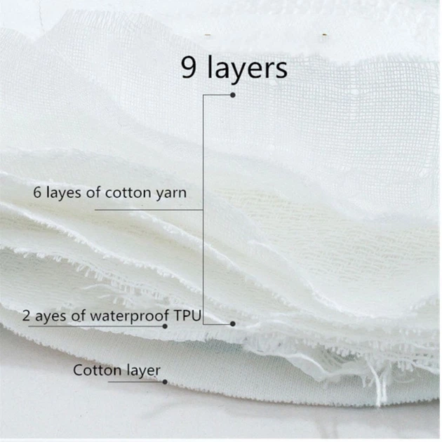 Тренировочные трусики Kiddie Widdie Rabbit 6-ти слойные муслиновые 16 ...