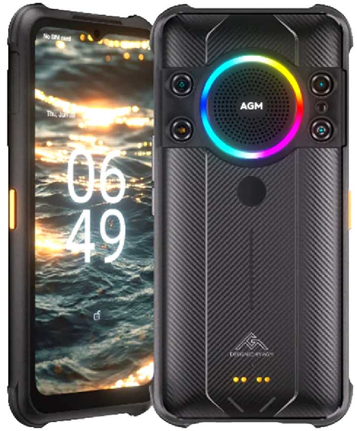 Мобильный защищенный телефон AGM H5 Pro (8+128Gb, АКБ 7000 мАч) 5G ...