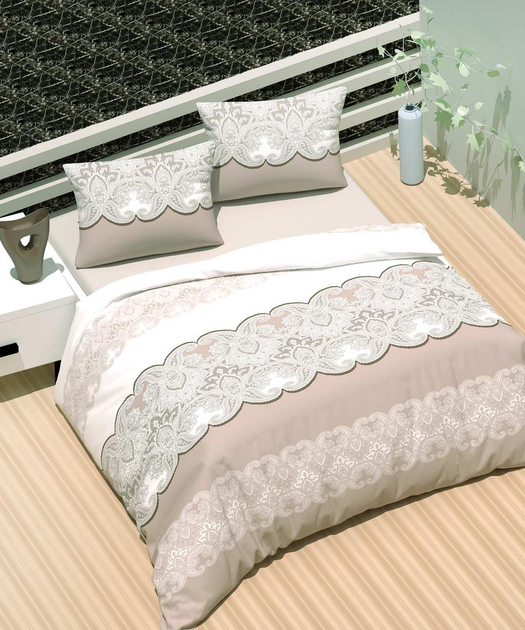 Постельное белье Бязь хлопок 200x220 (ТМ LORINE), Турция Код 13982 ...