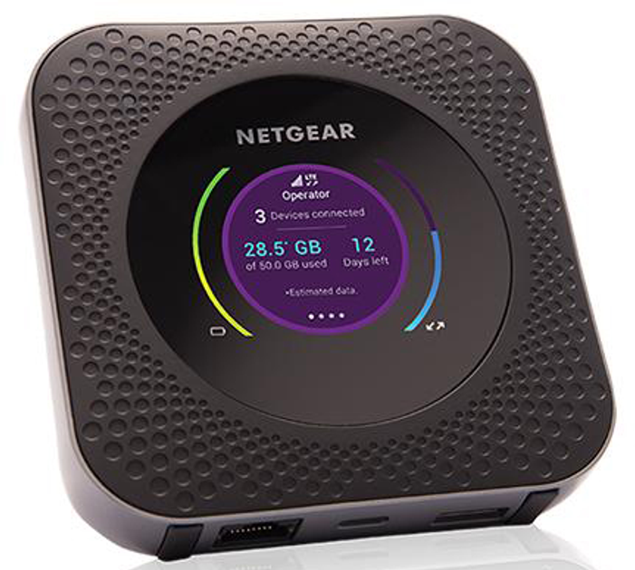 Wi-Fi роутер Netgear MR1100 Nighthawk M1 LTE Black (MR1100-100EUS ...