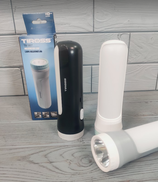 Ліхтар ручний кемпінговий Tiross TS 1857 акамуляторний зарядка від USB ...