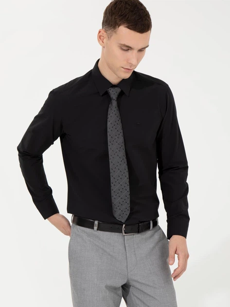 Рубашка Pierre Cardin G021GL004-000-1514032 XXL Черная – в интернет ...