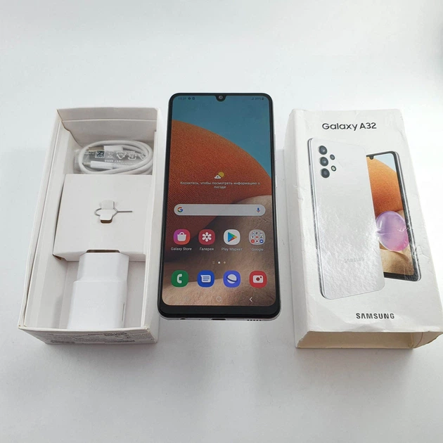 Samsung Galaxy A32 64 GB White (2C00003570) Б/У – фото, отзывы, характеристики в интернет ...