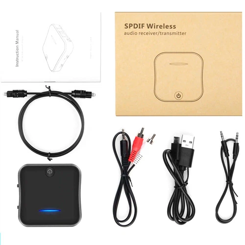 Bluetooth 5.0 аудіо приймач, передавач aptX HD SPDIF VIKEFON BT-B19 – фото, відгуки ...