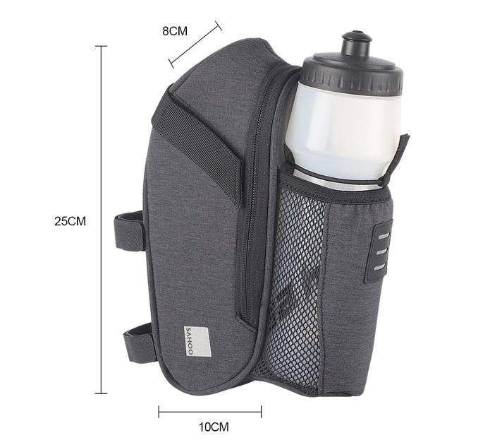 Сумка под седло Sahoo Urban 131464-SA с карманом для бутылки Grey ...