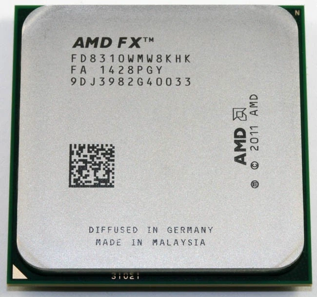 Процессор AMD FX-8310 X8 3.4-4.3 GHz (FD8310WMW8KHK) AM3+ Б/У – фото ...