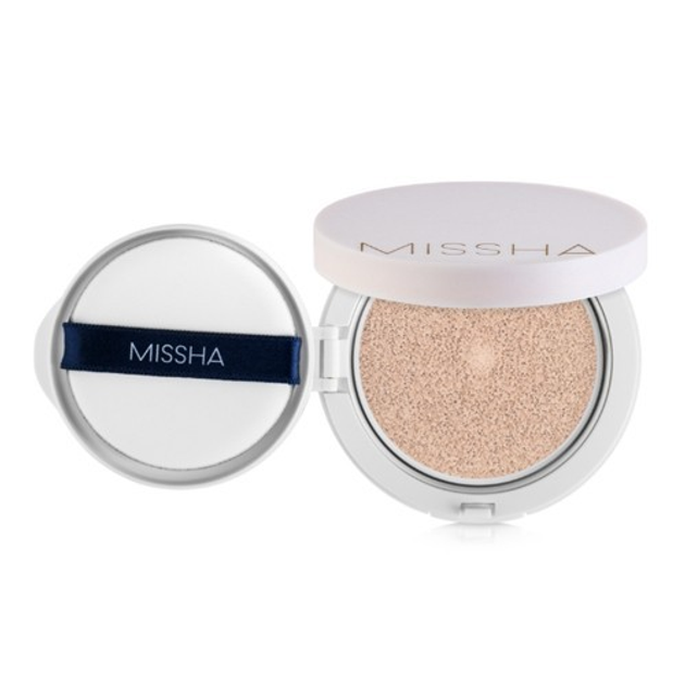 Тональный кушон Missha Magic Cushion Cover Lasting SPF50+/PA+++ Тон 21 ...