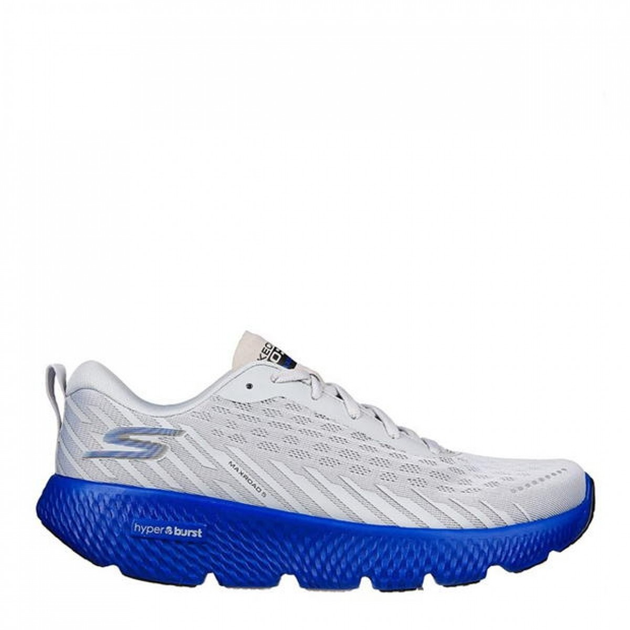 Кроссовки Skechers GoRun MaxRoad 5 Men's Running Grey/Blue, 44 (285 мм ...