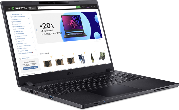 Ноутбук Acer TravelMate P2 TMP215-54-333H (NX.VVREU.003) Shale Black ...