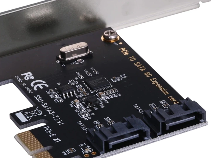 Плата расширения Digital PCI-E в 2 порта SATA 3.0 (6 Гбит/с) (1004-301 ...