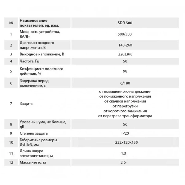 Стабилизатор напряжения Aruna SDR500 переносной – фото, отзывы ...