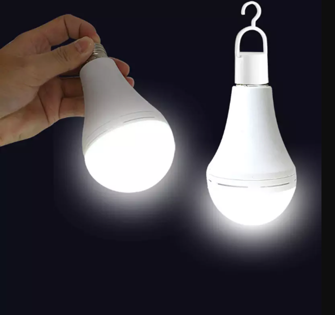 Лампа с аккумулятором и крючком светодиодная автономная аварийная LED ...