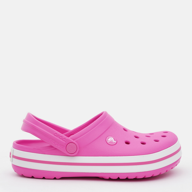 Женские кроксы Crocs Crocband 11016-6QR M7/W9 39-40 25 см Розовые ...