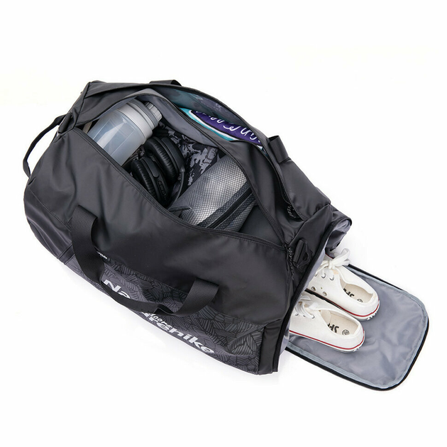 Сумка спортивная дорожная Naturehike NH19SN002 40л, размер L, черный ...