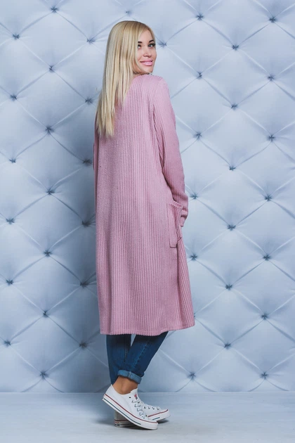 Кардиган Versal 01839/1 42 Пудра от продавца: Saver – в интернет-магазине ROZETKA | Купить в ...