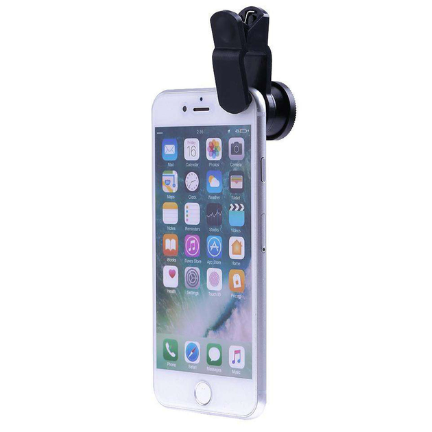 Объектив на камеру набор 3 в 1 Primo Lens Black для смартфона камера ...