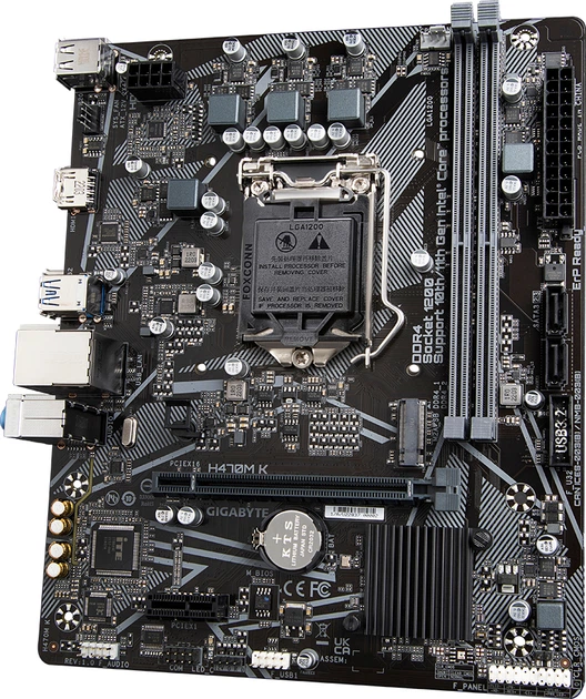 Материнская плата Gigabyte H470M K (s1200, Intel H470, PCI-Ex16) – фото ...