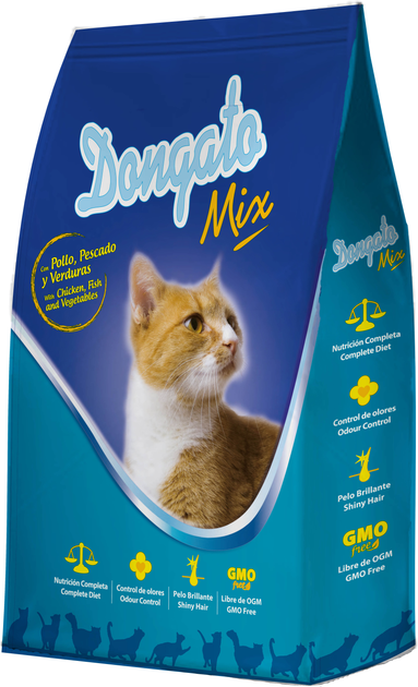 Корм для котов полнорационный Dibaq Diproteg DONGATO MIX для всех видов ...