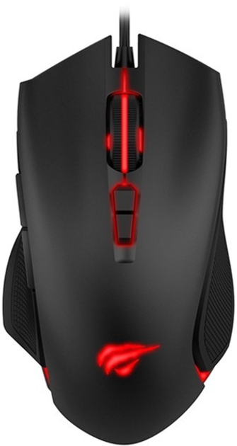 Мышка с подсветкой игровая проводная оптическая HAVIT HV-MS840 USB RGB ...