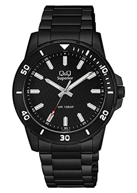 Мужские часы Q&Q Superior S372J402Y универсальные Черные – фото, отзывы ...