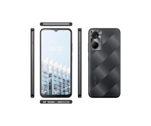Смартфон Tecno POP 6 Pro (BE8) 2/32GB Polar Black (4895180785511 ...