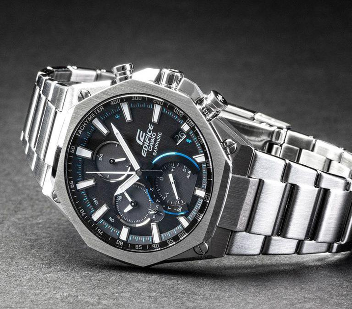 Мужские часы с секундомером Casio Edifice EQB-1100D-1AER – фото, отзывы ...
