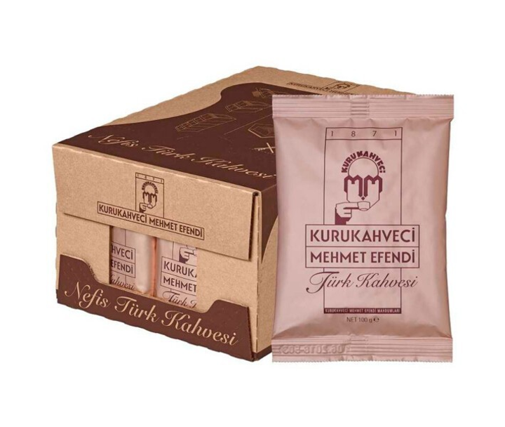 Купить Кофе молотый турецкий Mehmet Efendi 100 г (25 шт) – ROZETKA ...