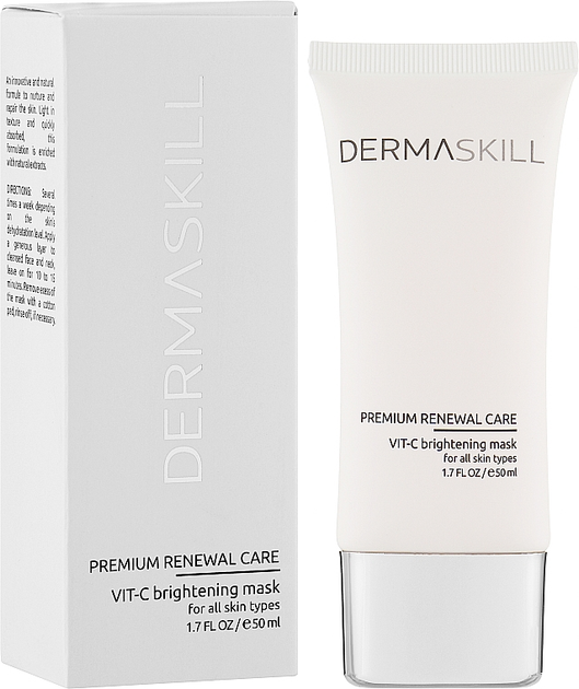 Омолаживающая маска для лица - Dermaskill Vit C Brightening Mask 50ml ...