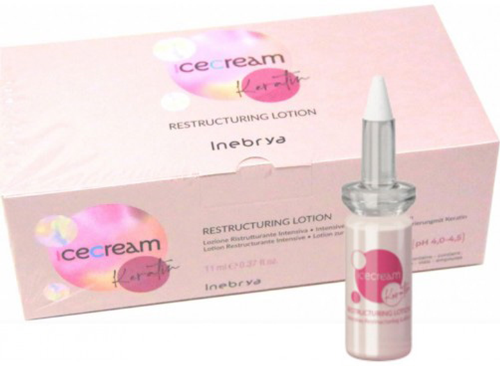 Лосьон для волос Inebrya Keratin Restructuring Lotion с кератином 11 мл ...