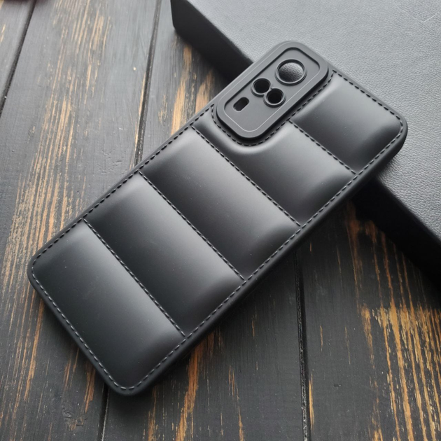 Чехол силиконовый Down Jacket для Vivo Y31 Черный (1408103_1) – фото ...