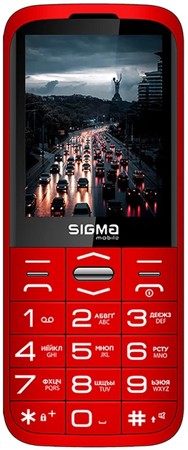 Мобільний телефон Sigma mobile Comfort 50 Grace Type-C Red ...