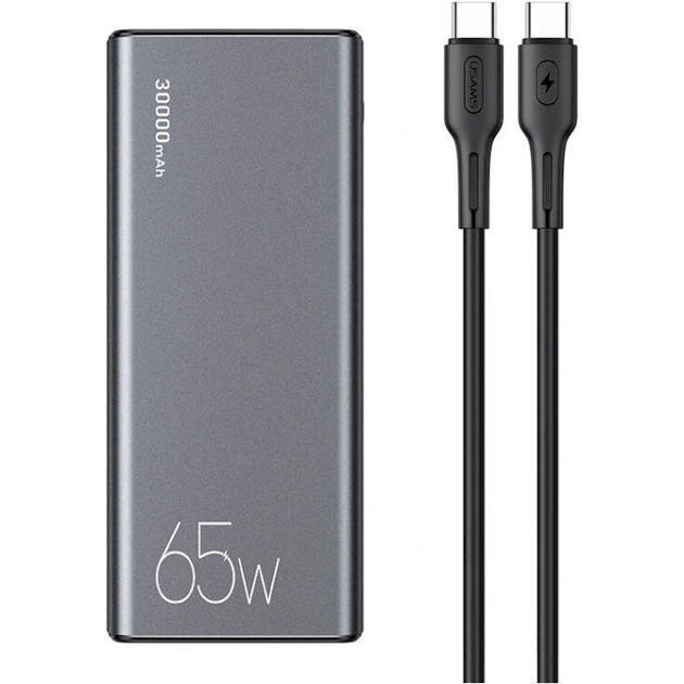УМБ портативное зарядное устройство USAMS 30000 mAh 65W – фото, отзывы ...