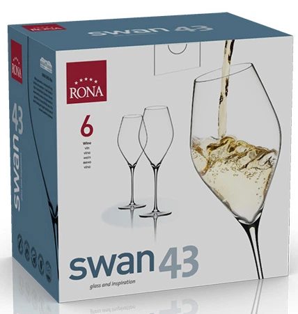 Набор бокалов Rona Swan 430 мл 6 шт (6650/430) – купить онлайн на ROZETKA