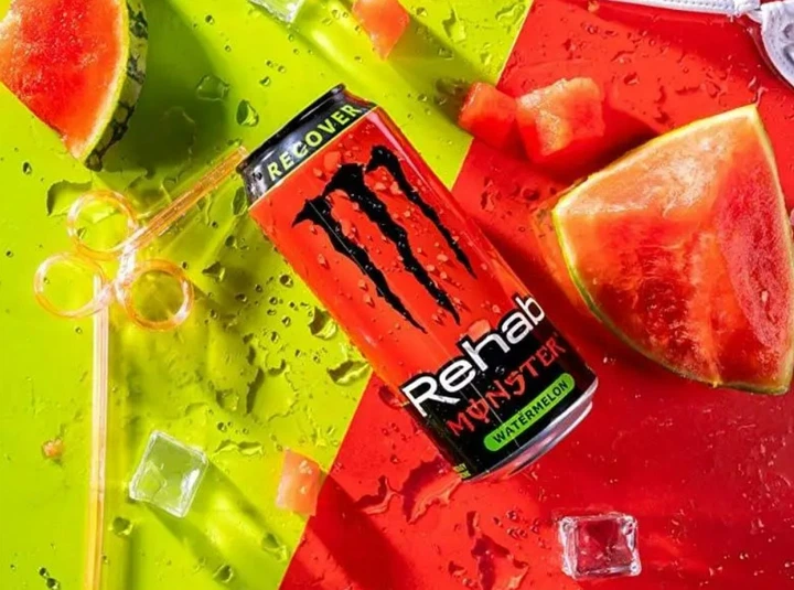 Энергетический напиток Monster Rehab Watermelon 473 мл Арбуз от ...