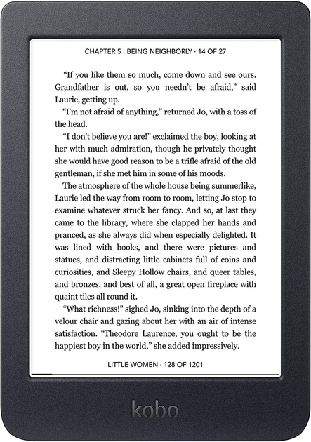 Электронная книга 6" Kobo Nia N306 8Gb Wi-Fi Черный – фото, отзывы ...