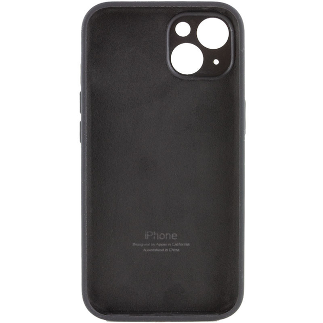 Чехол на Apple iPhone 14 / для айфон 14 силикон АА Черный / Black ...