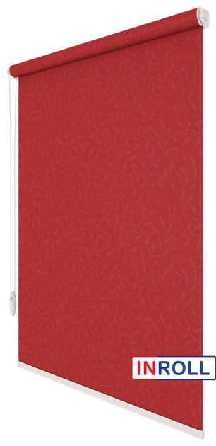 Ролета тканевая INROLL Есо-Standart 25х165 см Natura Красный 2260 ...