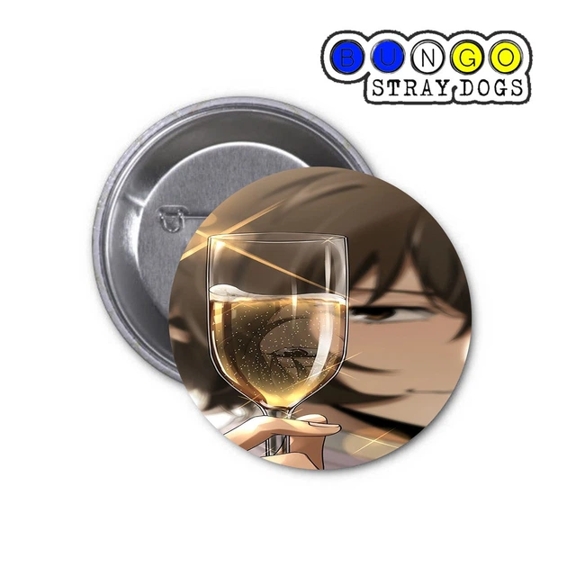 Значок anime Bungou Stray Dogs аниме Бродячие Псы #12 Osamu Dazai ...