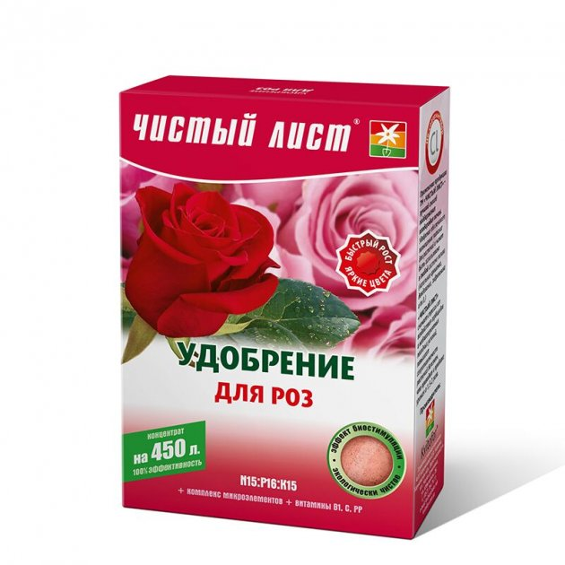 Удобрение Чистый лист для роз 300 г – фото, отзывы, характеристики в ...