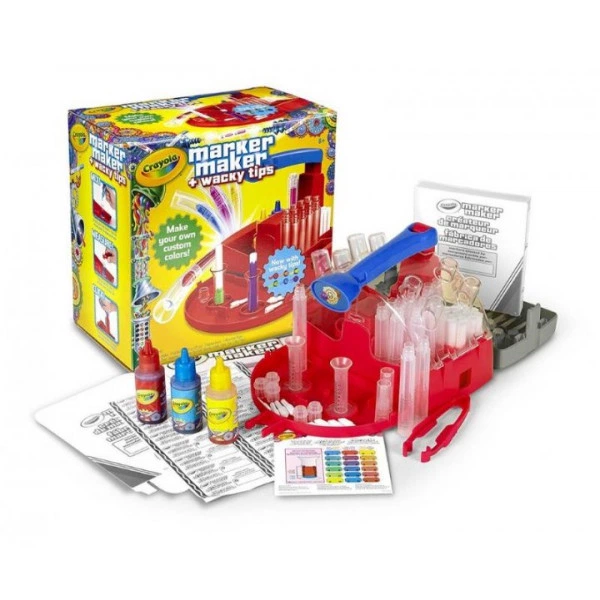 Набір фломастерів Crayola Marker Maker Wacky Tips – игрушки с доставкой ...