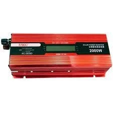 Преобразователь напряжения автомобильный AC/DC KC-2000D 12V-220V /2000W инвертор с LCD дисплеем ...