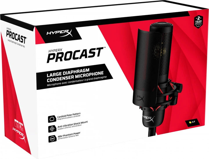 Мікрофон HyperX ProCast Black (699Z0AA) – фото, відгуки, характеристики в інтернет-магазині ...