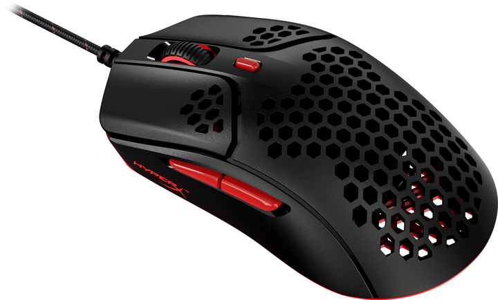 Мышь HyperX Pulsefire Haste USB Black-Red (4P5E3AA) – фото, отзывы ...
