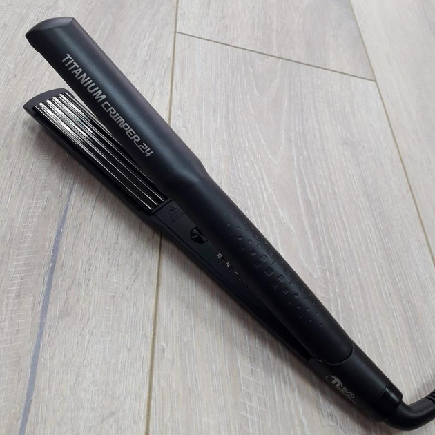 Утюжок гофре для прикорневого объема волос Tico 100228 Titanium Crimper ...
