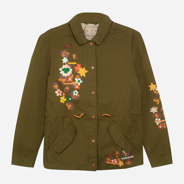 Ветровка женская Scotch&Soda 143167 14 Хаки (DN8719031843556) – в ...