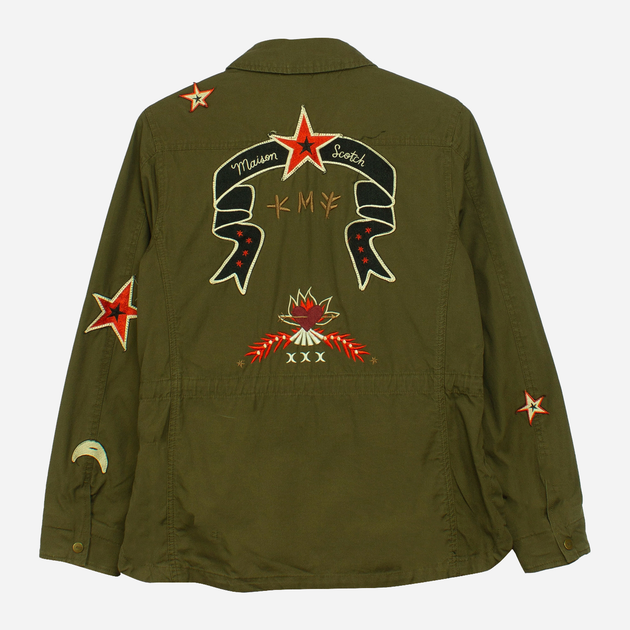 Парка осенняя женская Scotch&Soda 140783 L Хаки (DN8719028077049) – в ...