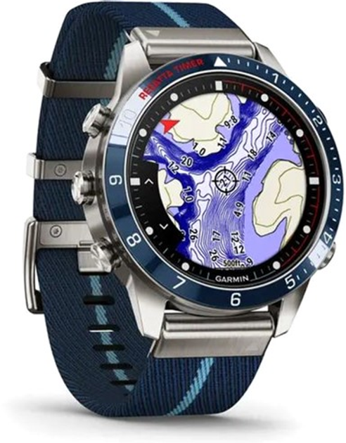 Спортивные часы Garmin MARQ Captain Gen 2 (010-02648-11) – фото, отзывы ...