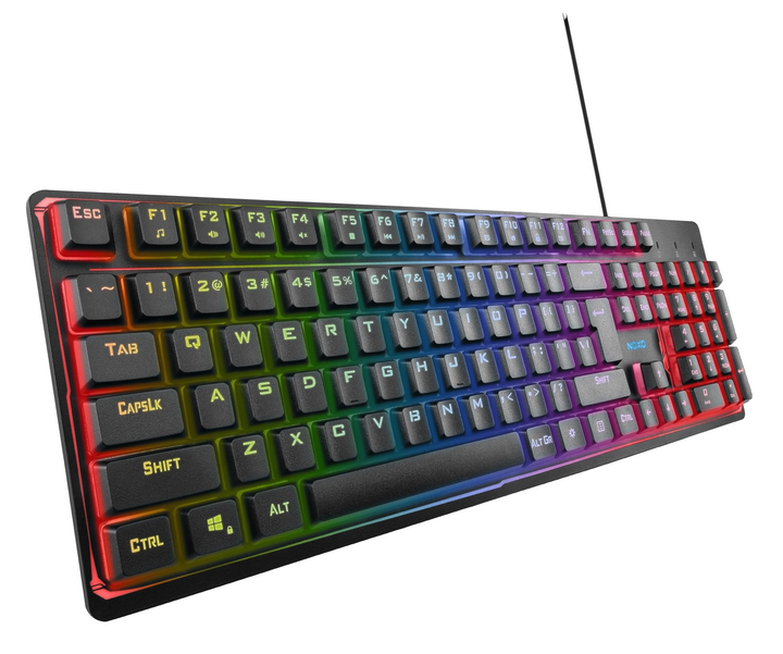 Клавиатура Noxo Fusionlight Gaming keyboard, Black (4770070882047 ...