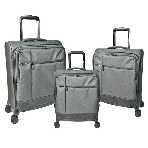 Чемодан Airtex 6659 Маленький S Серебряный от продавца: My Baggage – в ...